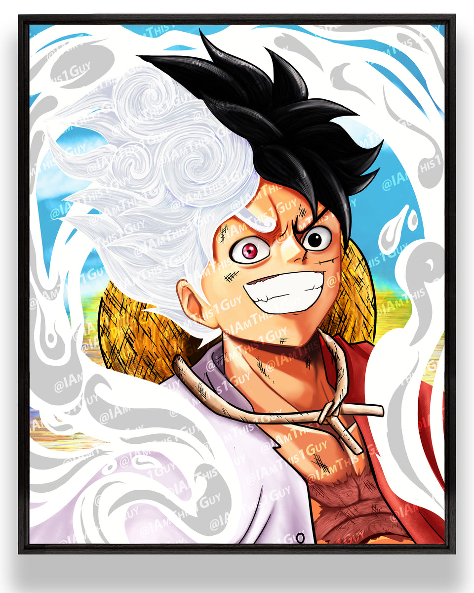 Gear 5 Luffy Split – This1Guy Studios